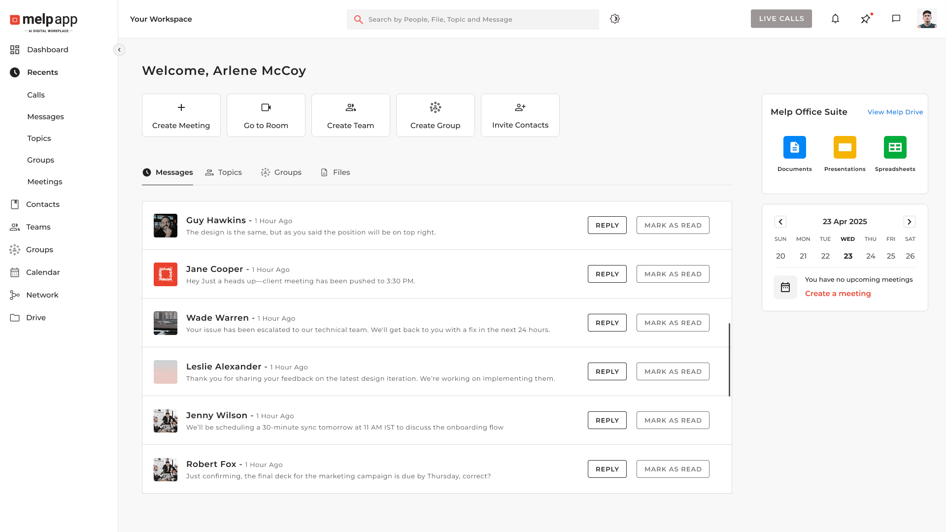 Melp – AI-Powered Communication & Collaboration
